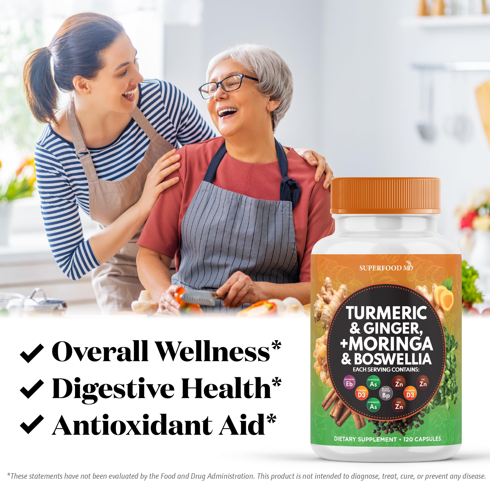 anti-inflammatory herbal supplement blend
