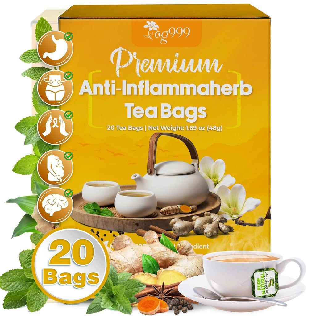 anti-inflammatory herbal tea bags