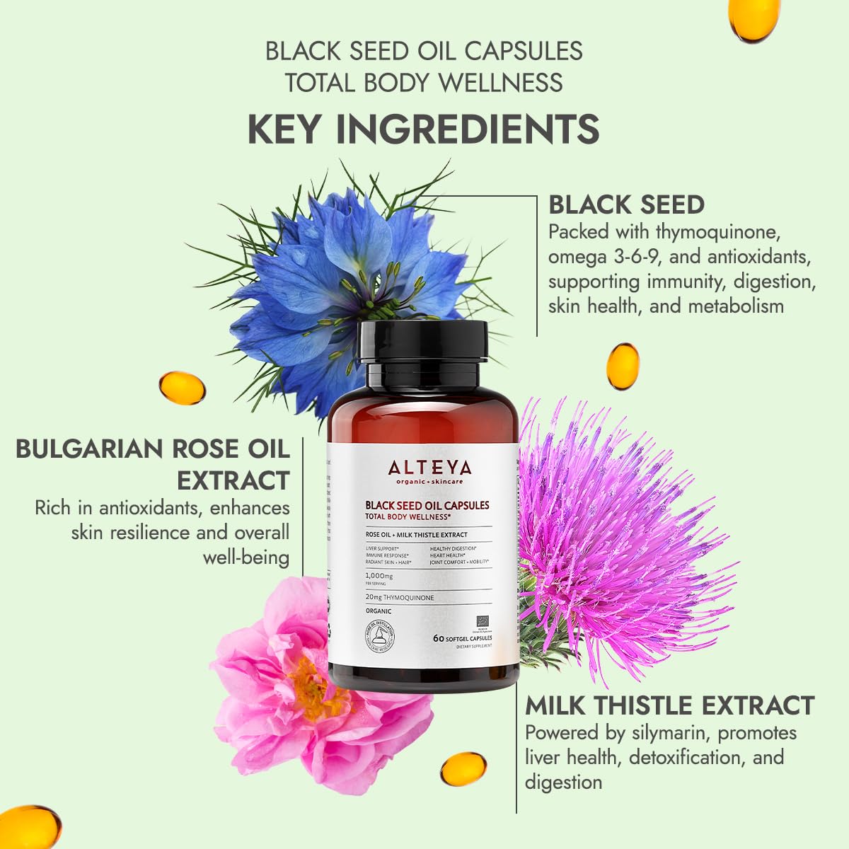 anti-inflammatory rose oil benefits