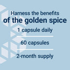 anti-inflammatory turmeric capsules for health