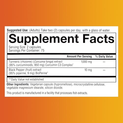 anti-inflammatory turmeric capsules