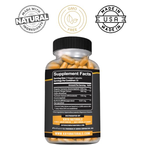 anti-inflammatory turmeric curcumin blend