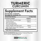 anti-inflammatory turmeric curcumin capsules