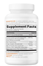 anti-inflammatory turmeric curcumin formula