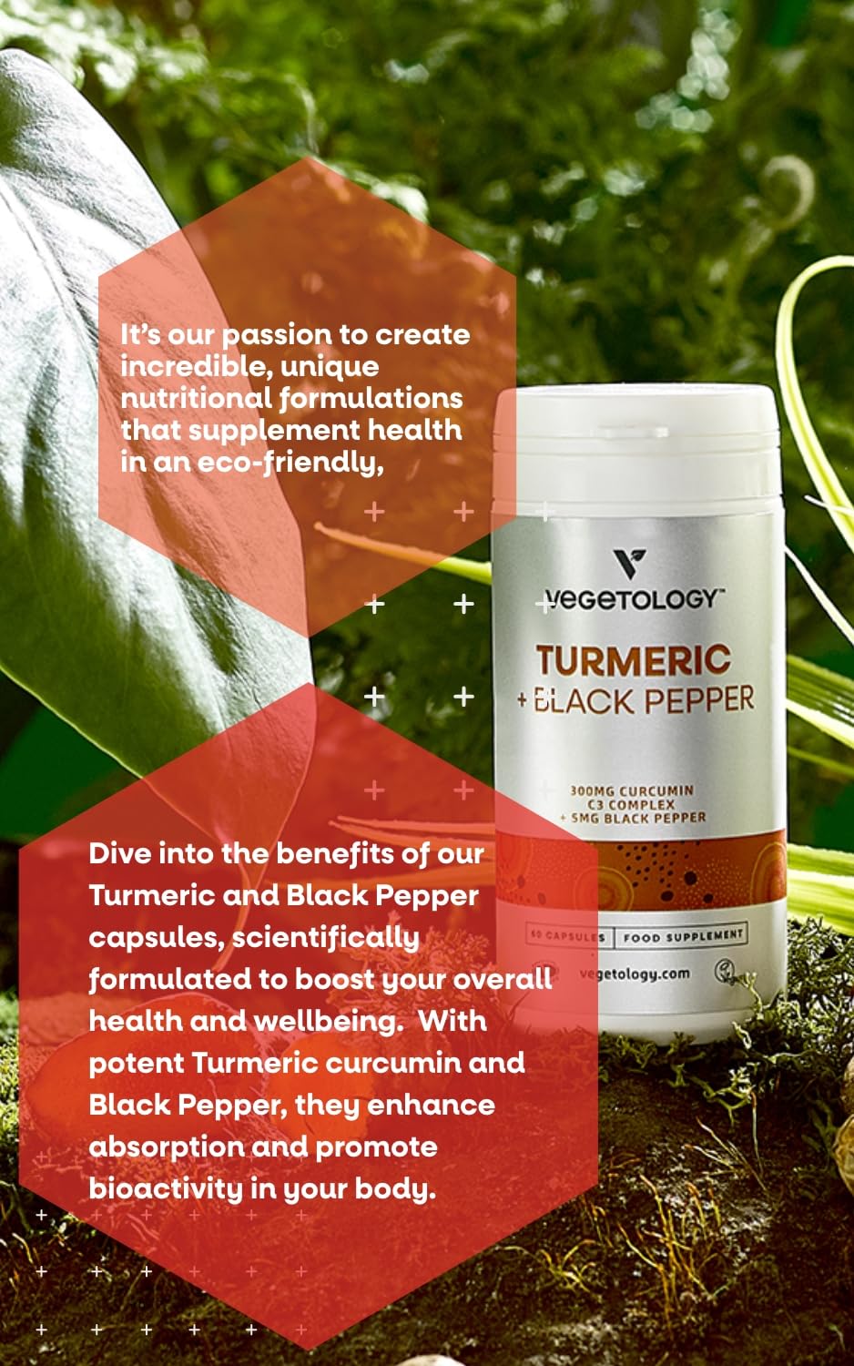 anti-inflammatory turmeric supplement capsules