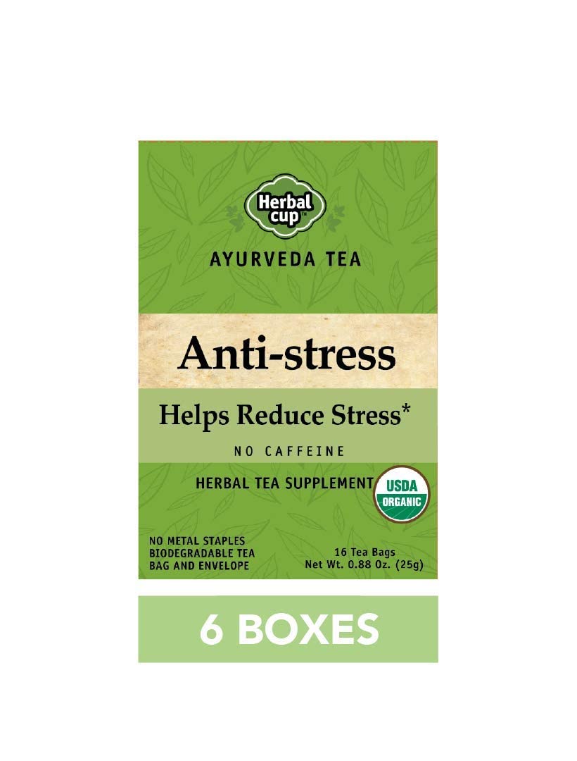 anti-stress chamomile tea bags