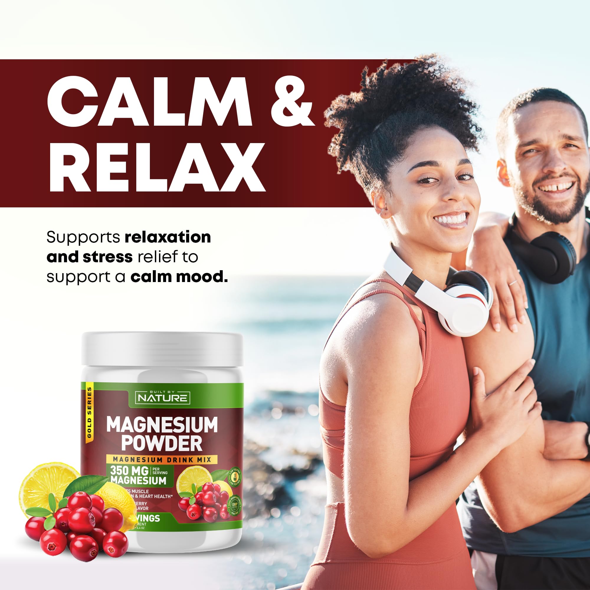 Anti-stress magnesium drink mix