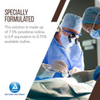 antimicrobial iodine scrub benefits