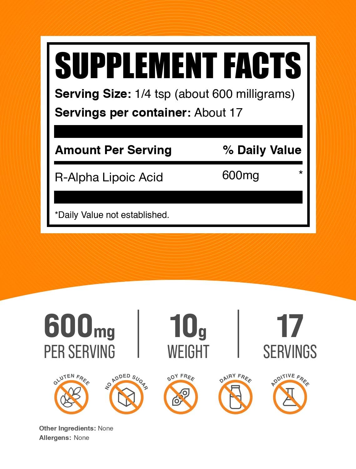 Antioxidant benefits of alpha lipoic acid
