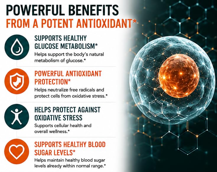 antioxidant benefits of alpha lipoic acid