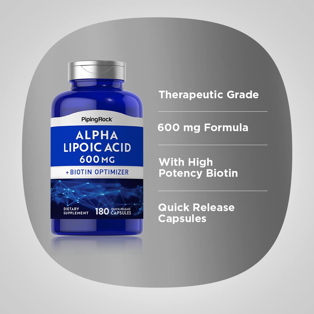 Antioxidant benefits of Alpha Lipoic Acid