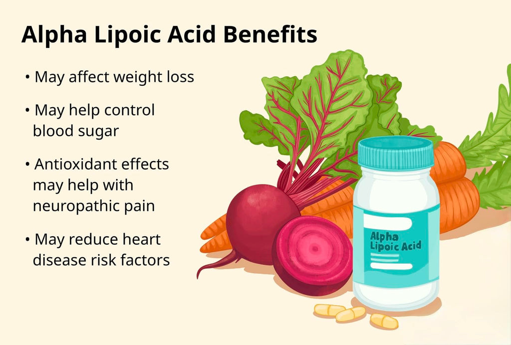 antioxidant benefits of alpha lipoic acid