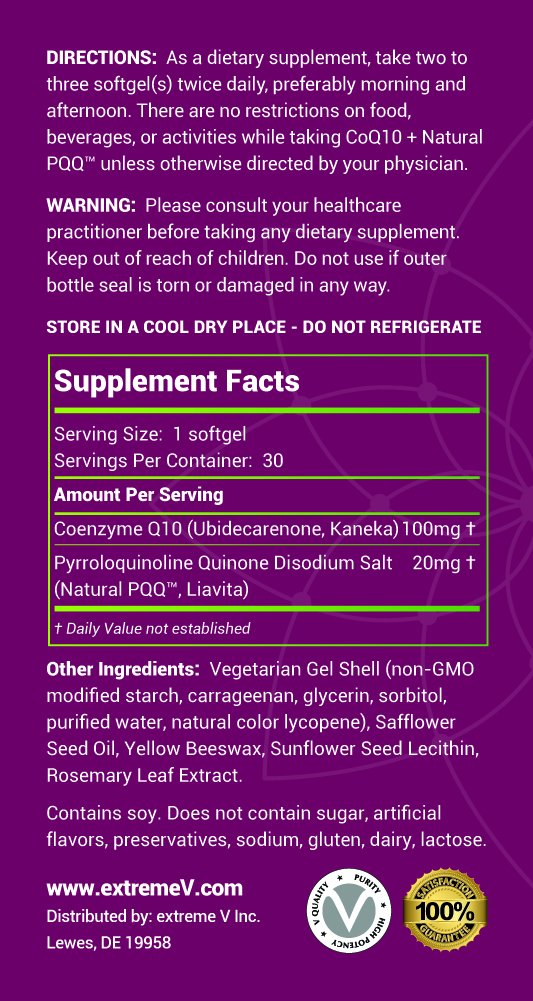 Antioxidant benefits of CoQ10 Plus