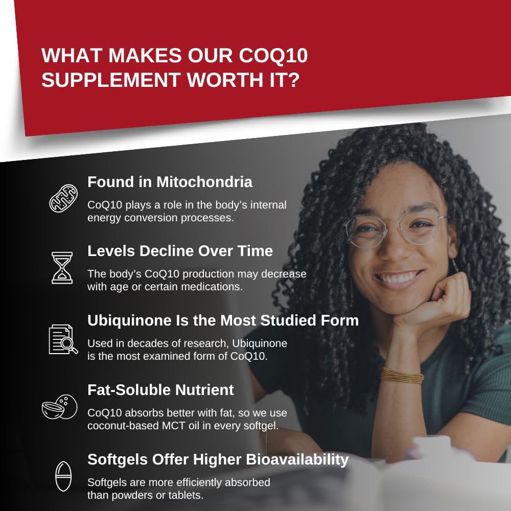 antioxidant benefits of coq10 softgels