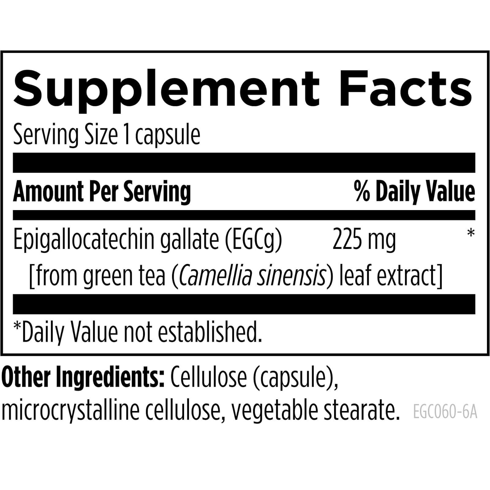antioxidant benefits of EGCg