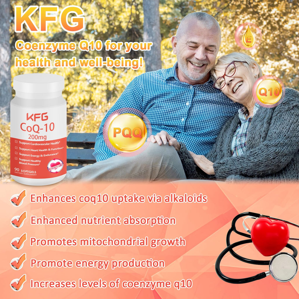 antioxidant benefits of KFG CoQ10
