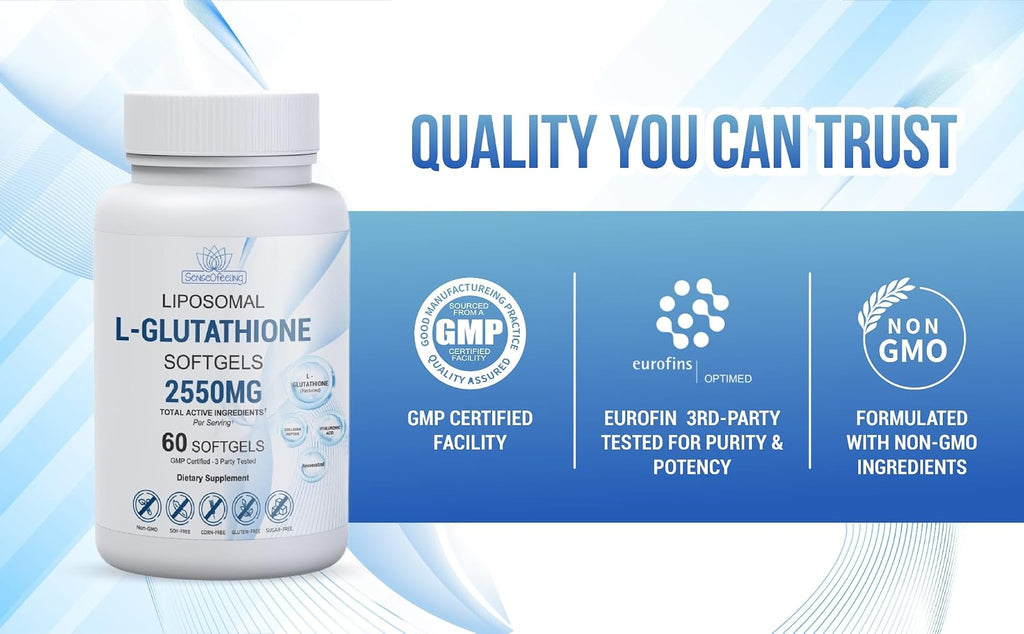 Antioxidant benefits of liposomal glutathione