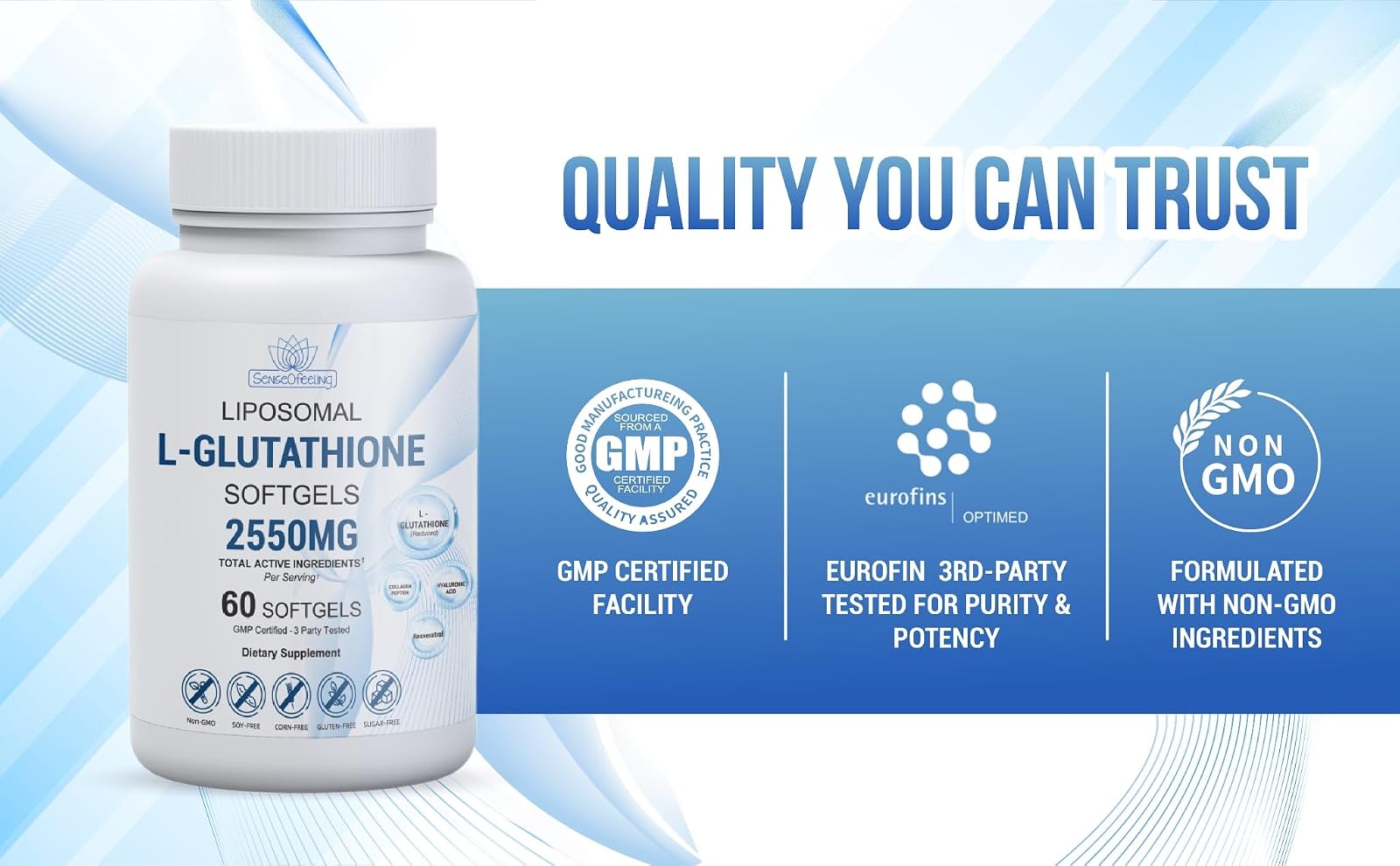 Antioxidant benefits of liposomal glutathione