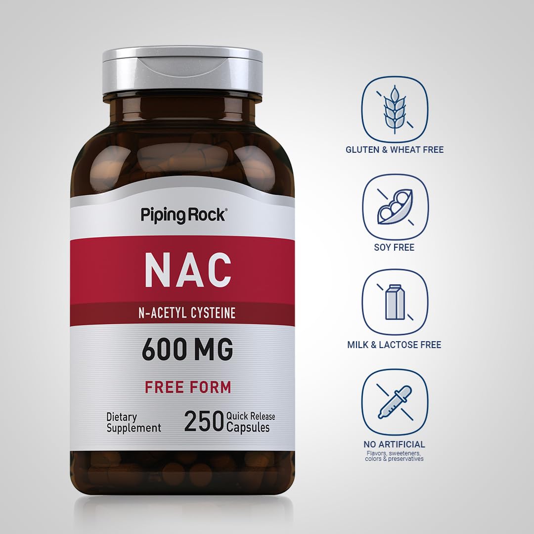 Antioxidant benefits of NAC supplement