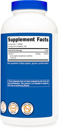 Antioxidant benefits of Nutricost Vitamin E