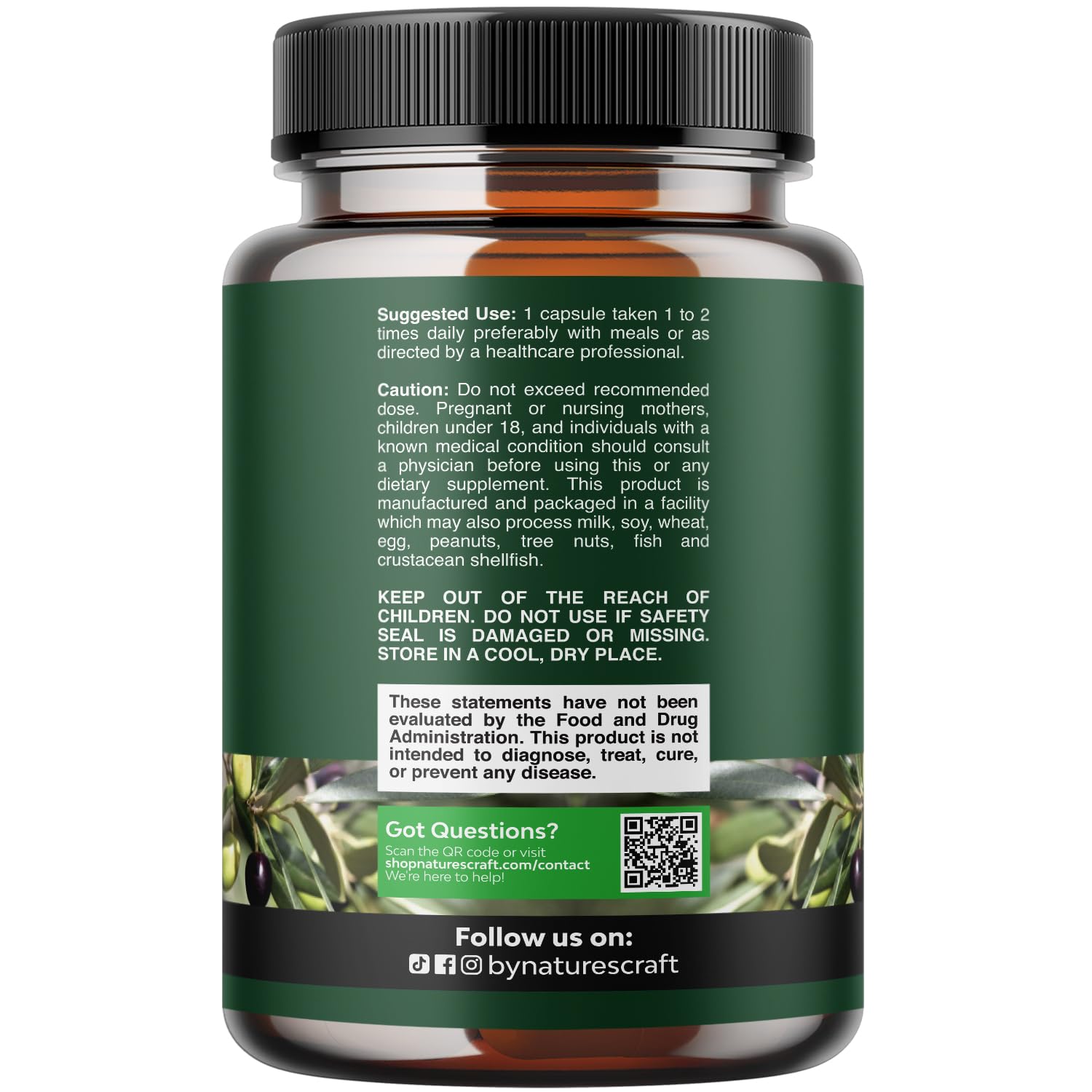 antioxidant benefits of olive leaf