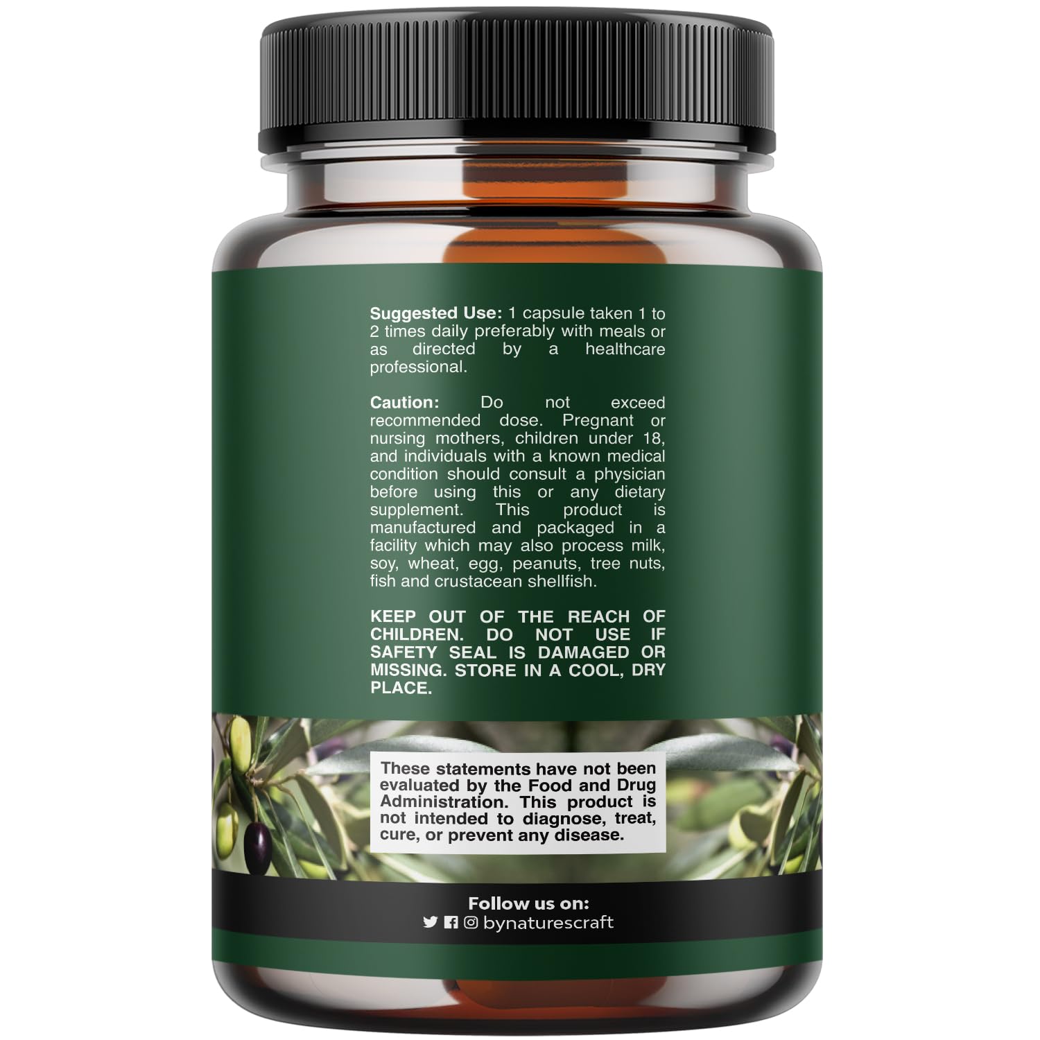 antioxidant benefits of olive leaf