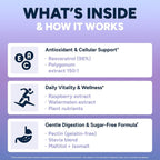 antioxidant benefits of resveratrol gummies