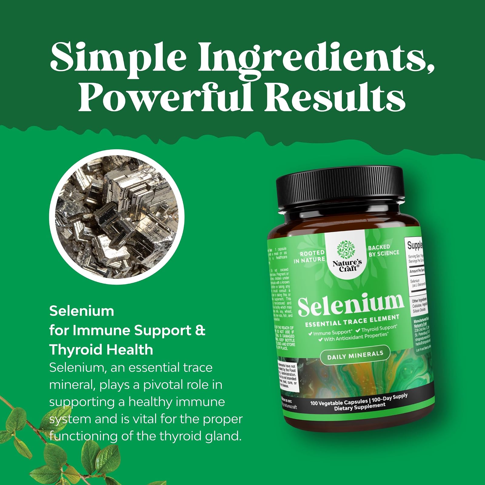 antioxidant benefits of selenium