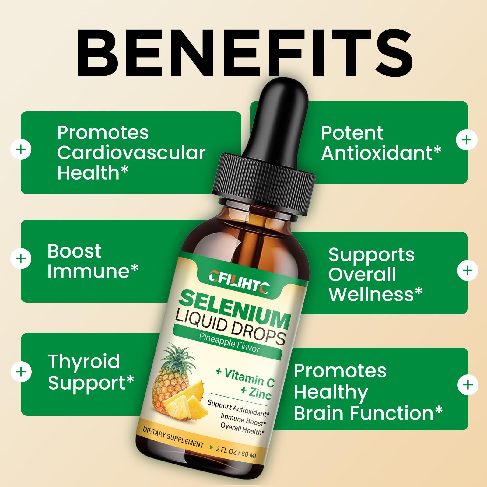 Antioxidant benefits of selenium