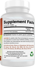 Antioxidant benefits of Vitamin A