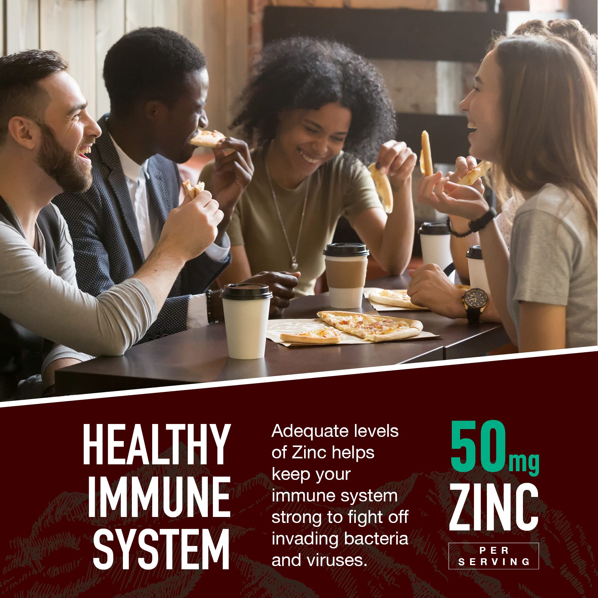 Antioxidant benefits of zinc gummies
