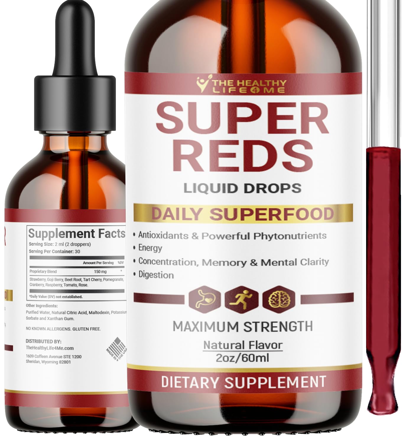 Antioxidant blend with polyphenols
