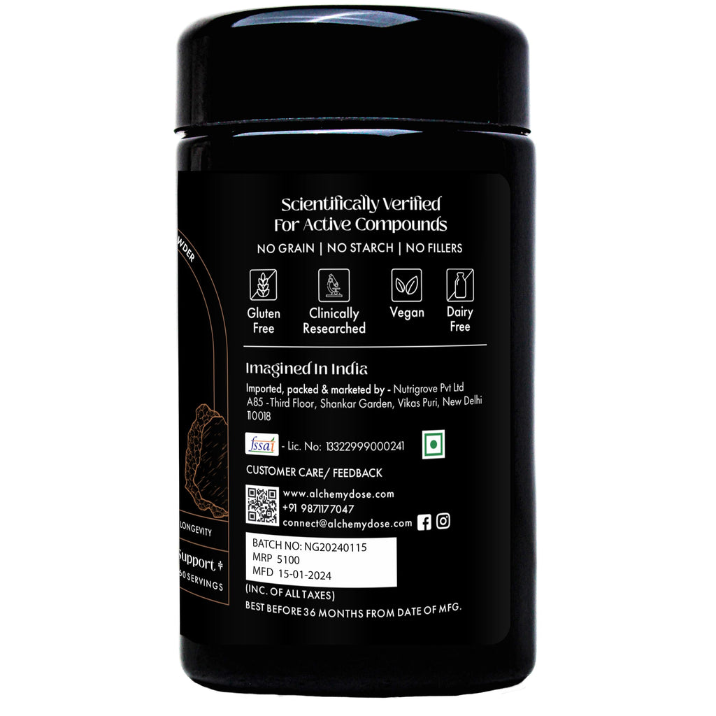 antioxidant boost with chaga mushrooms