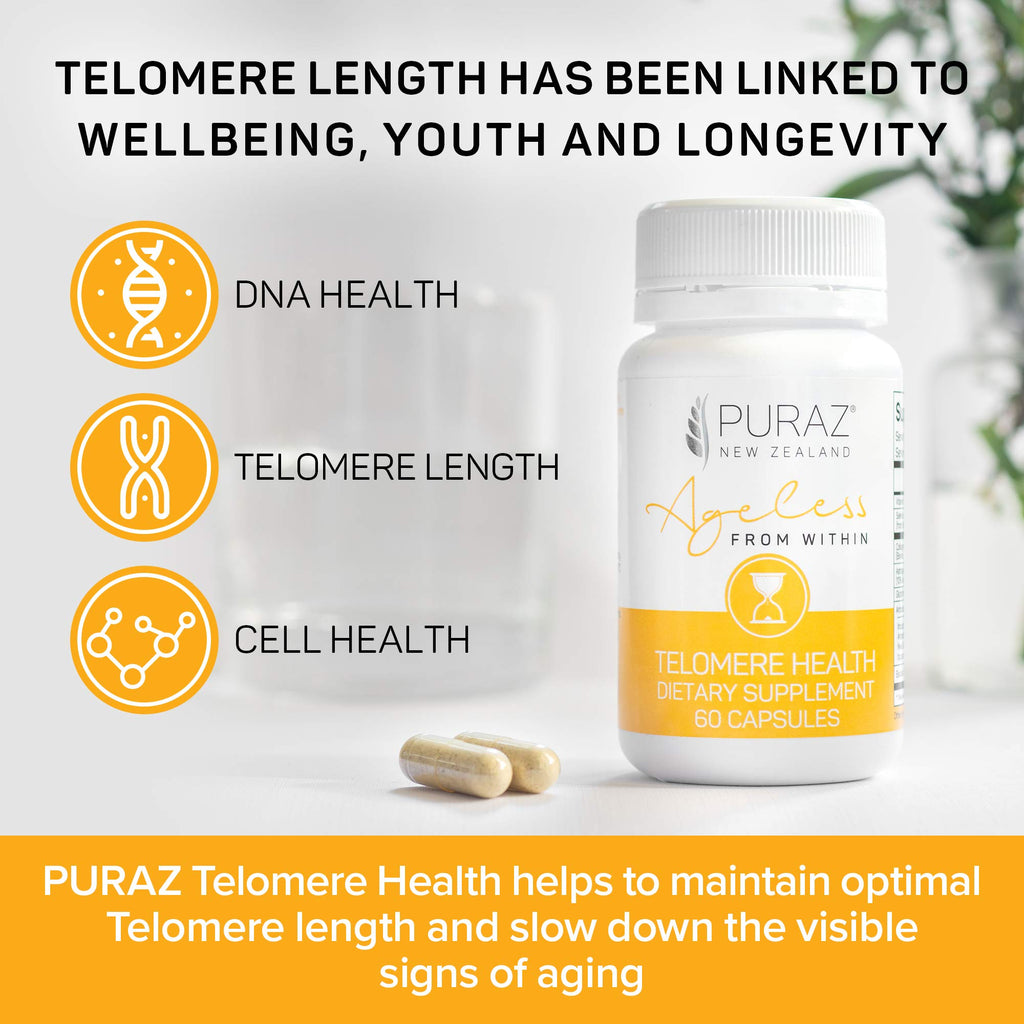 antioxidant defense with telomere supplements