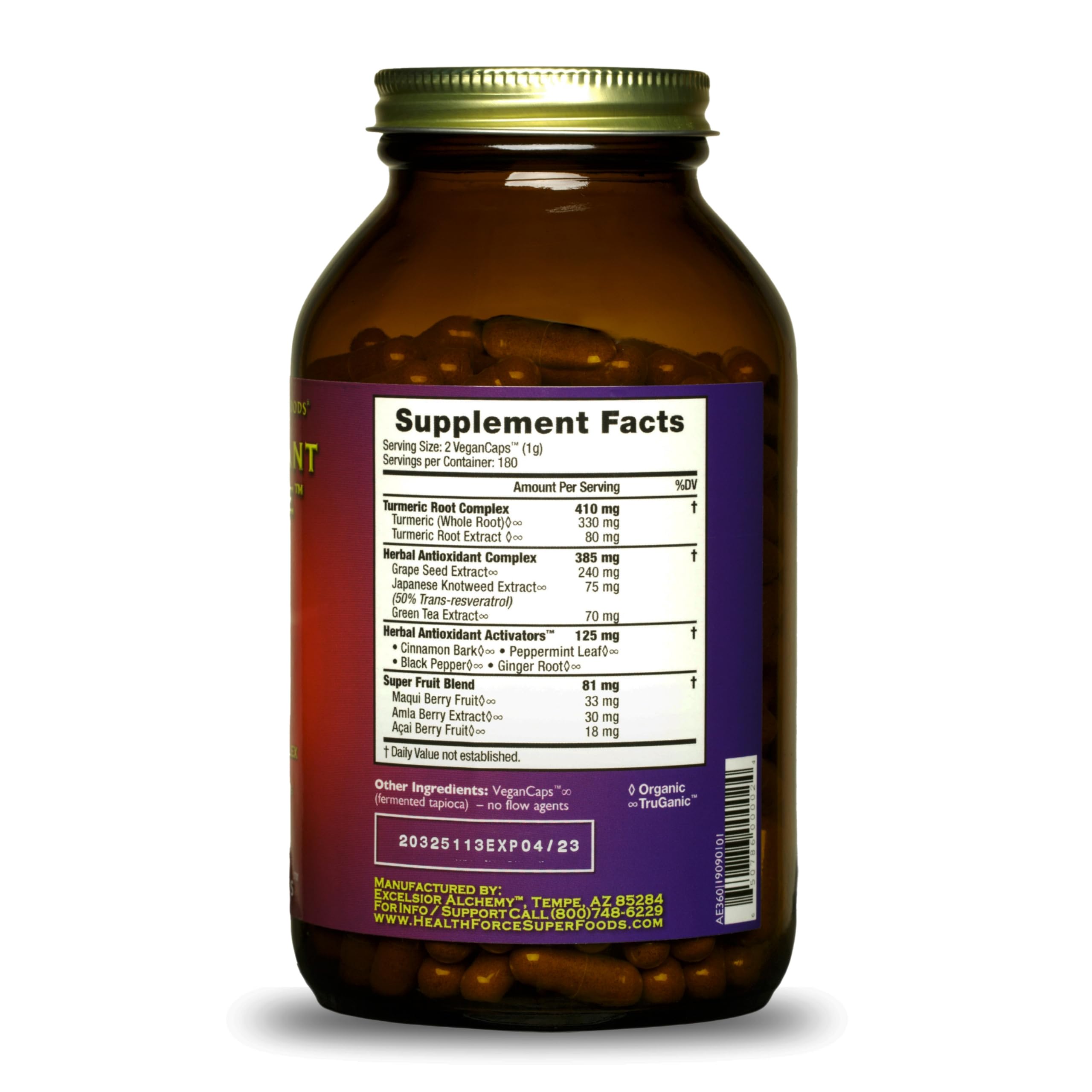 antioxidant extreme turmeric capsules