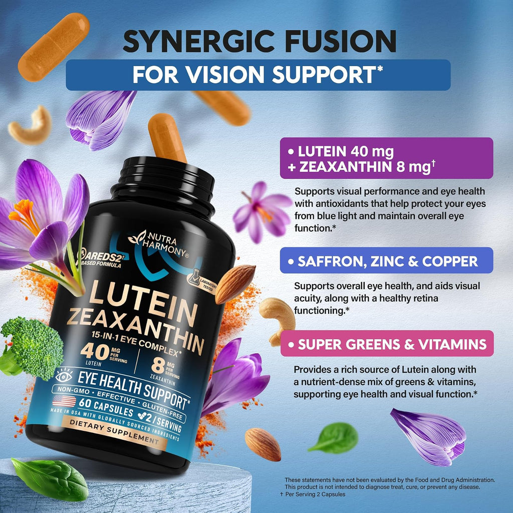Antioxidant eye vitamins for better eyesight