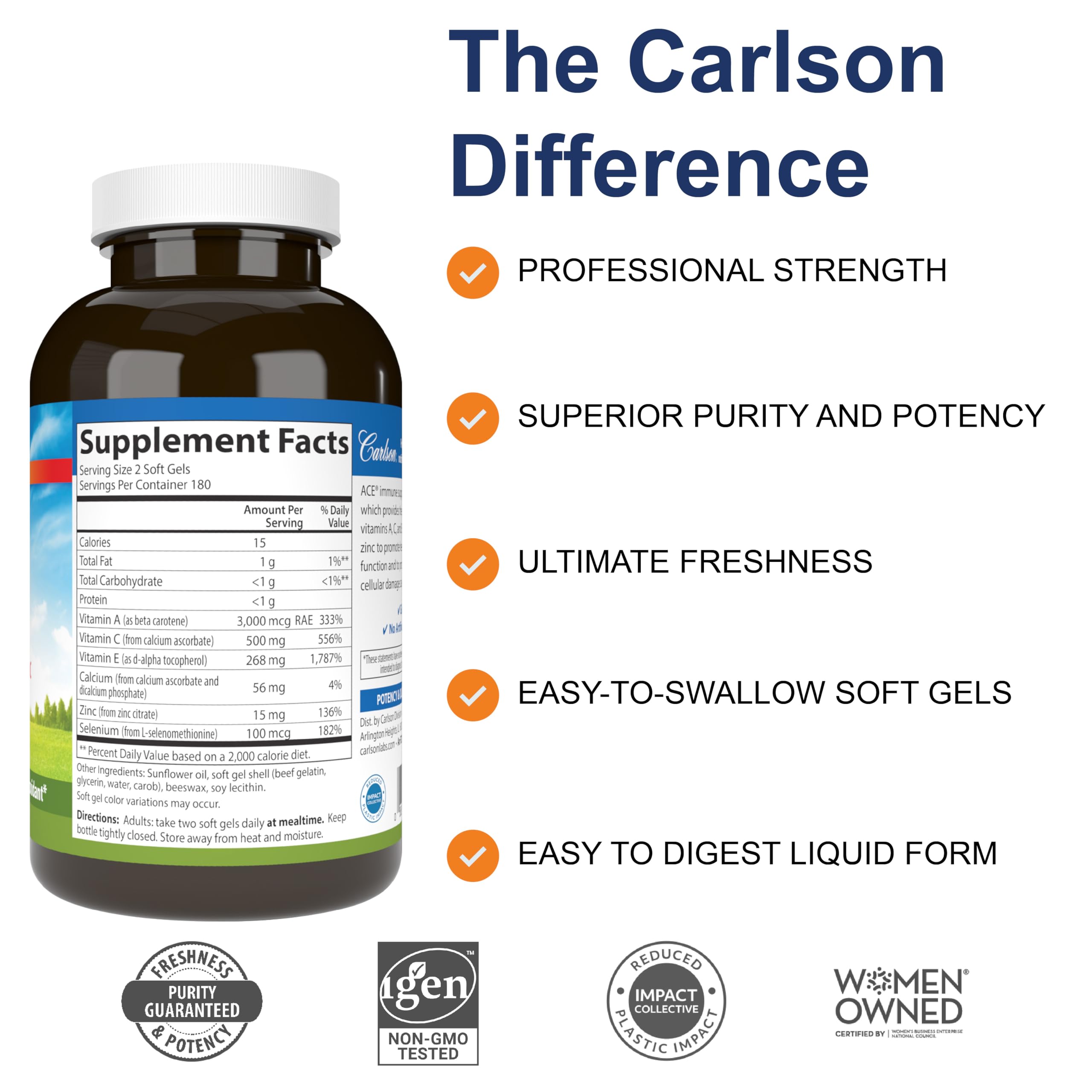 Antioxidant formula for cellular support