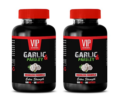 antioxidant garlic extract with parsley