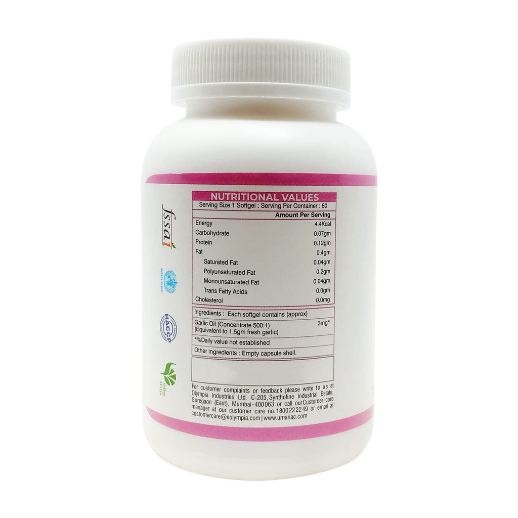 antioxidant garlic supplements for wellness