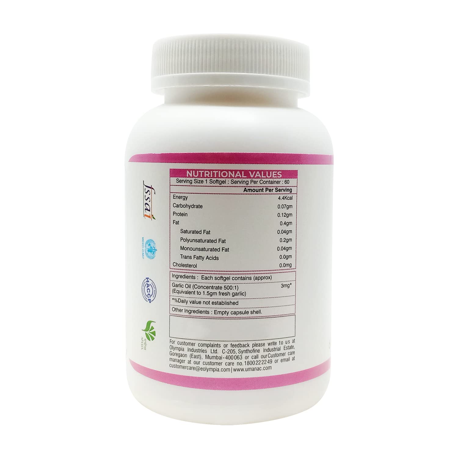 antioxidant garlic supplements for wellness