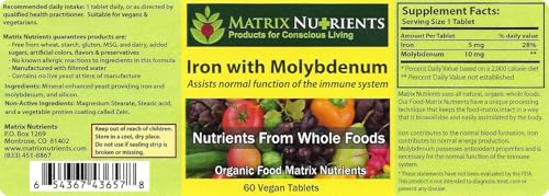 antioxidant health benefits of iron