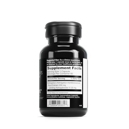 antioxidant levels with astragalus extract