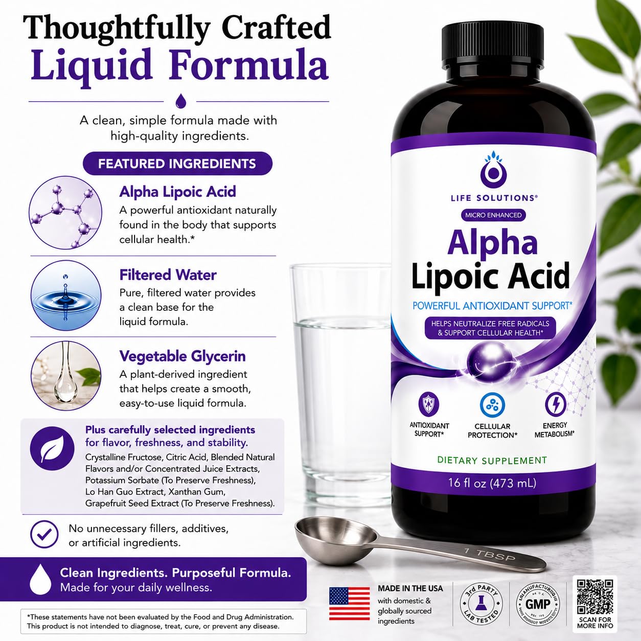 antioxidant properties of alpha lipoic acid