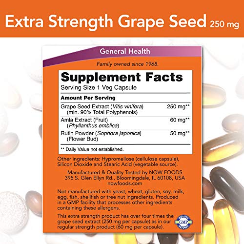 antioxidant properties of grape seed extract