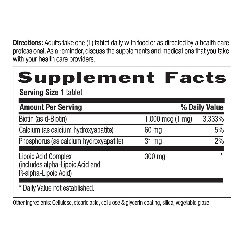 antioxidant properties of lipoic acid