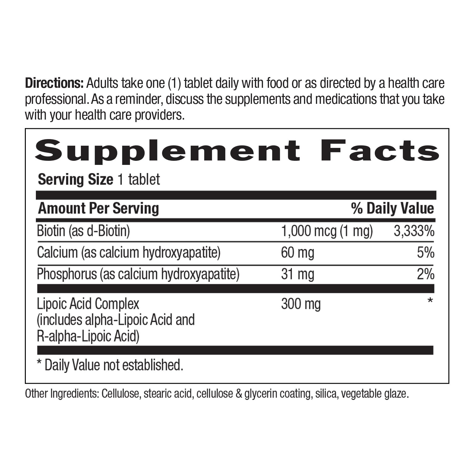 antioxidant properties of lipoic acid