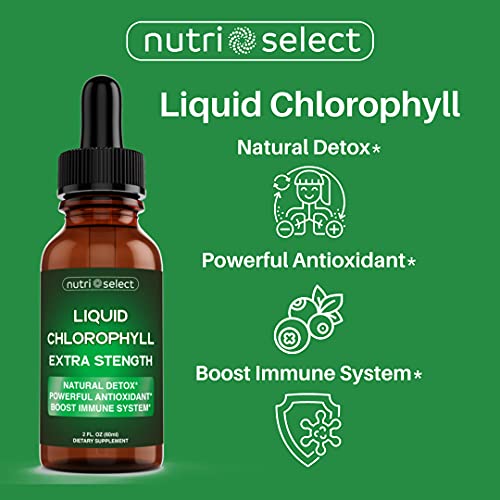 Antioxidant properties of liquid chlorophyll