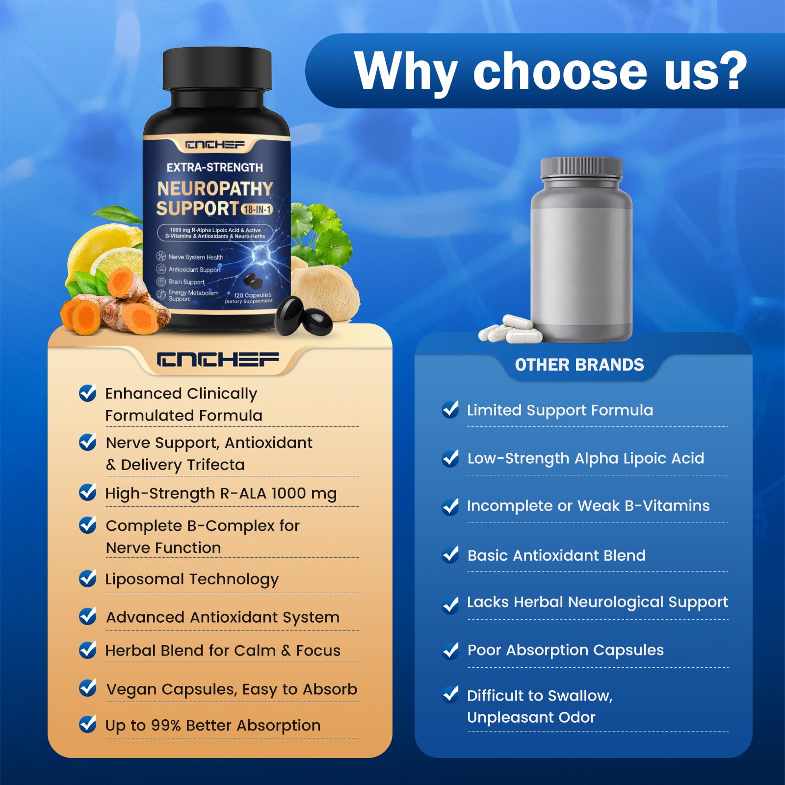 Antioxidant protection for nerve cells