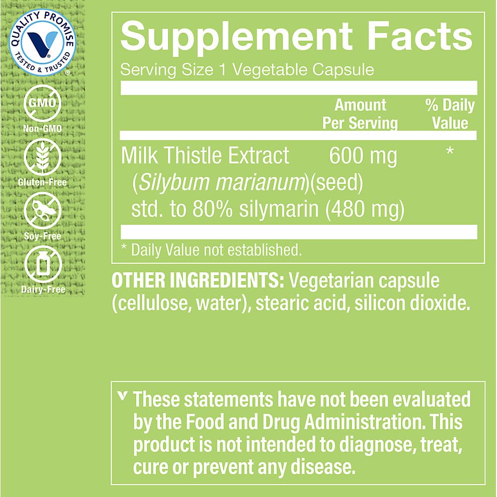 antioxidant protection milk thistle
