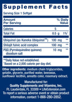 Antioxidant protection with CoQ10